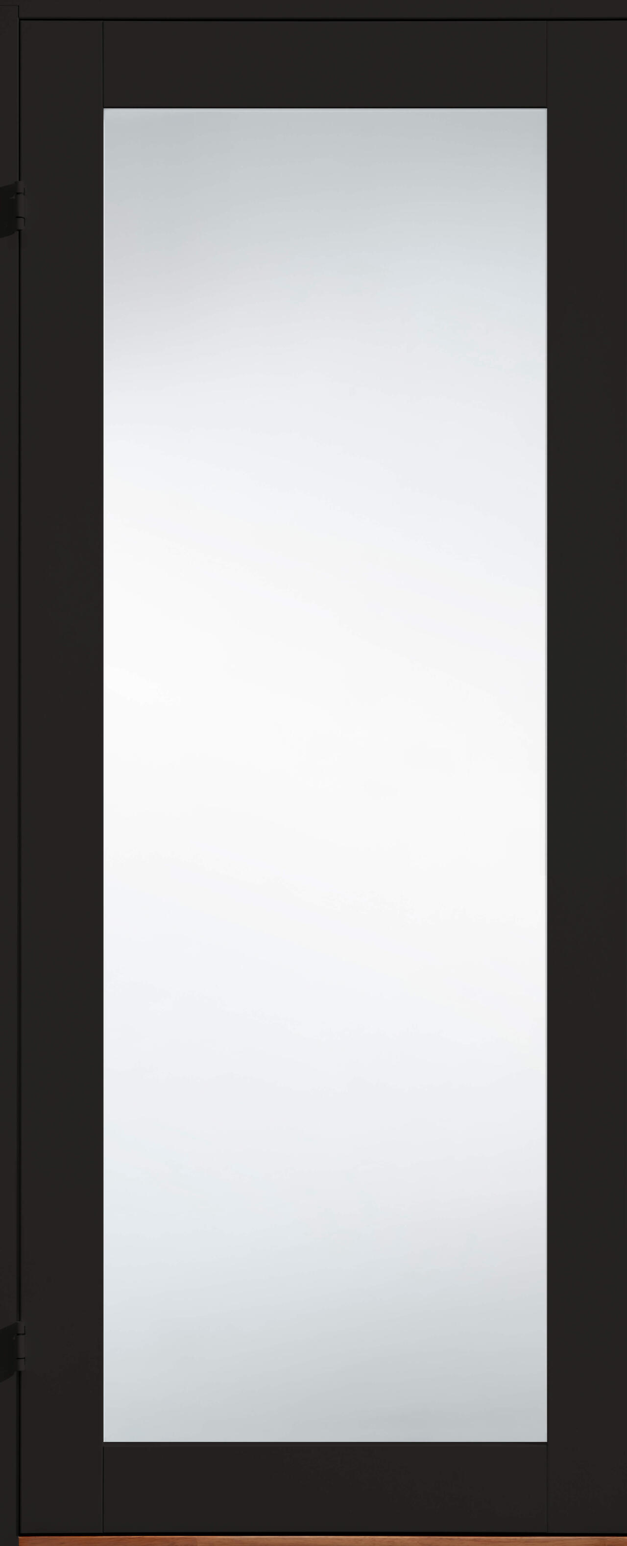 Line Helt Glass Dempet Sort Sidefelt Dørblad - NCS S 8500-N - Harmonie ...